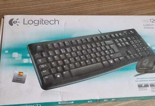 Клавиатура и мышь Logitech mk120