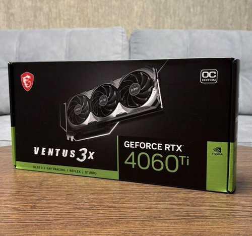 Видеокарта RTX 4060 Ti 8Gb MSI