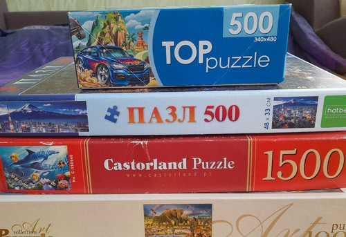 Пазлы 500, 1000, 1500 деталей