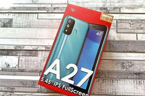 Itel A27 + Bluetooth-наушники