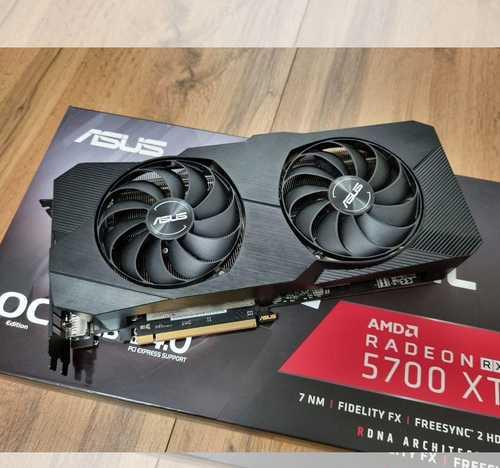 Видеокарта AMD RX 5700 XT