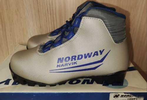Лыжные ботинки nordway narvik 32 размер