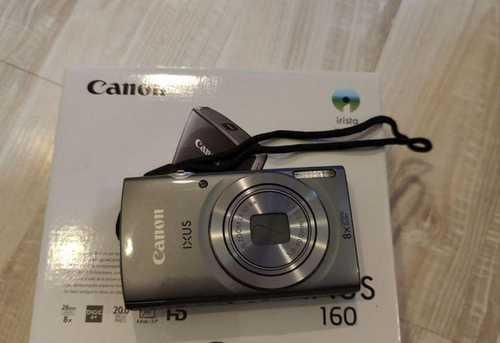 Компактный фотоаппарат canon ixus 160