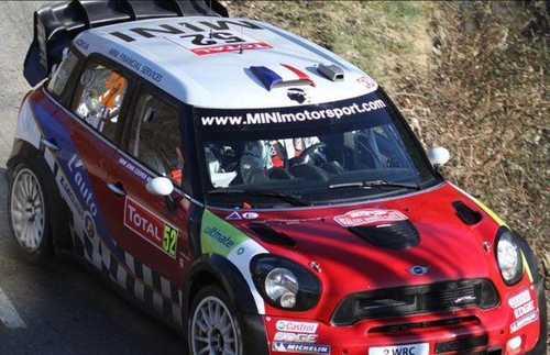 Модель Mini Cooper WRC Bburago 1/32