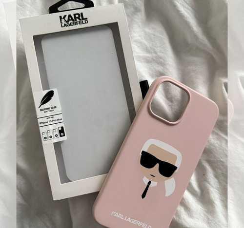 Чехол на iPhone 13 pro max Karl lagerfeld б/у