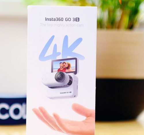 Экшен-камера Insta 360 GO 3S 64Gb White