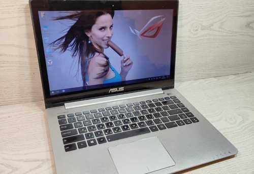 Asus S400c/14'/12озу/SSD256g/i7-3517u