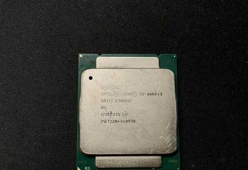 Процессор Intel xeon E5 - 2666 v3