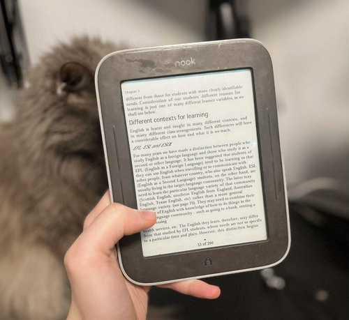 Электронная книга Barnes & Noble Nook simple touch