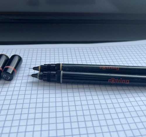 Рапидографы rotring 0,3 и 0,5