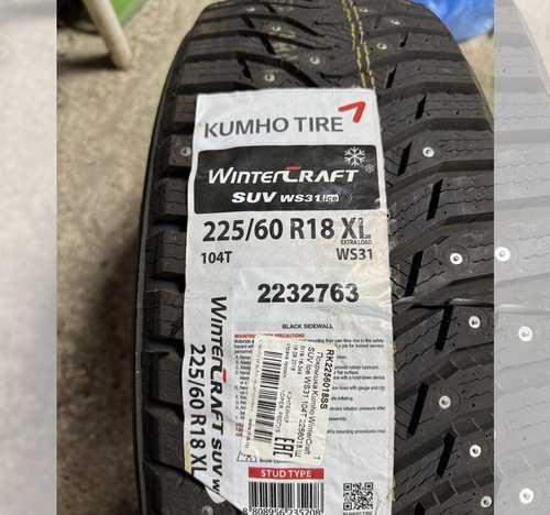 Kumho WinterCraft SUV Ice WS31 225/60 R18 104T