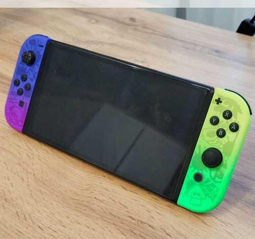 Nintendo switch oled splatoon 3 edition