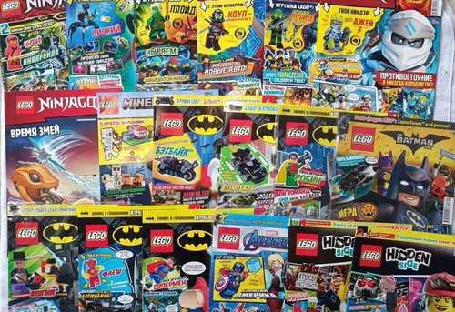 Лего журналы без вложений