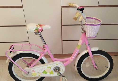 Велосипед детский Stels с боковыми колёсами