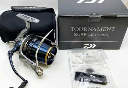 Катушка daiwa 19 Tournament surf 45 HG 05PE