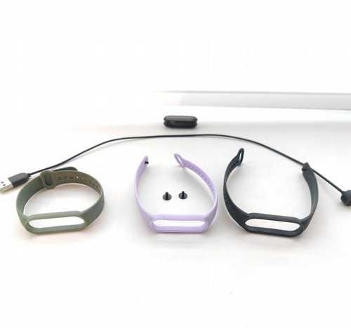 Ремешки mi band 6, зарядка, застяжки