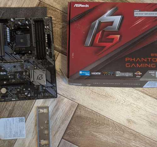 Материнская плата am 4 asrock b550