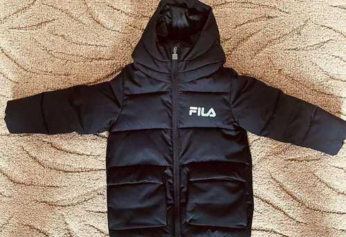 Детский зимний пуховик fila