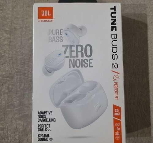 Наушники jbl tune buds 2 новые