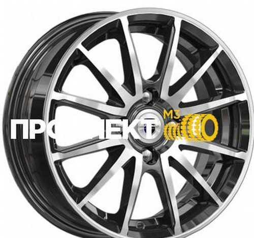 Диск 5,5x14/4x98 ET35 D58,5 Квант (кс960) Алмаз черный