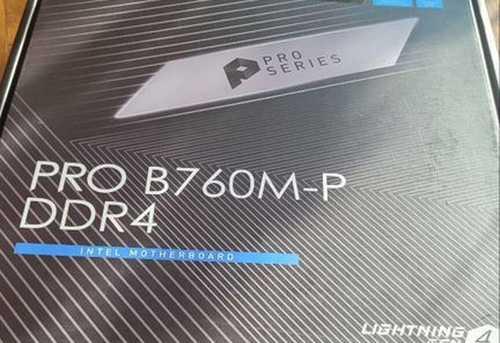 Материнская плата PRO B760M-P DDR4