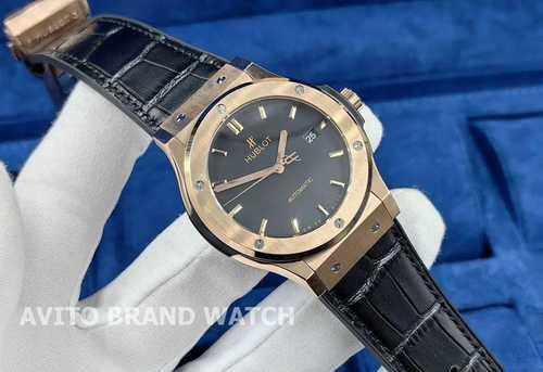 Часы мужские Hublot classic fusion 42 mm gold