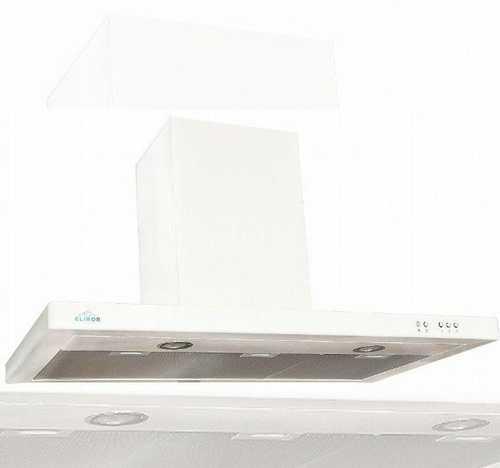 Вытяжка kvadra 90P-650-K3D milk elikor