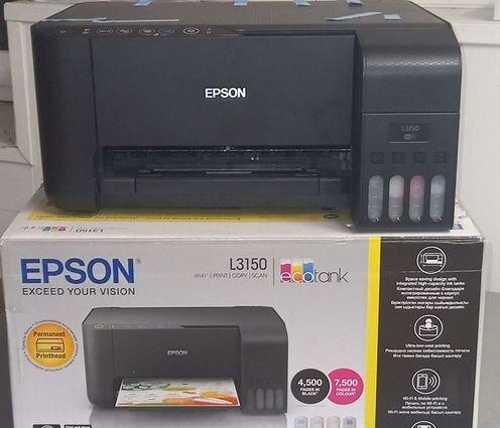 Мфу Epson L3150(на разбор) Мфу Epson L3100(рабочий