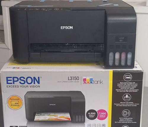 Мфу Epson L3150(на разбор) Мфу Epson L3100(рабочий