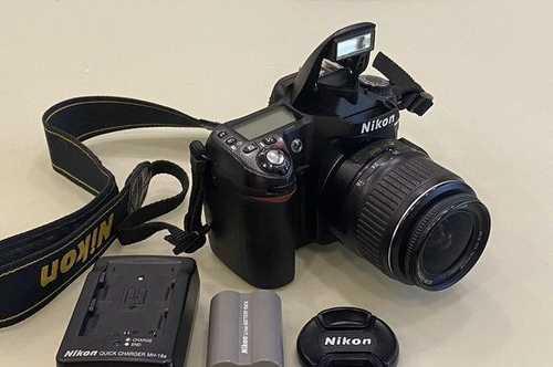 Фотоаппарат Nikon D80 с объективом 18-55II
