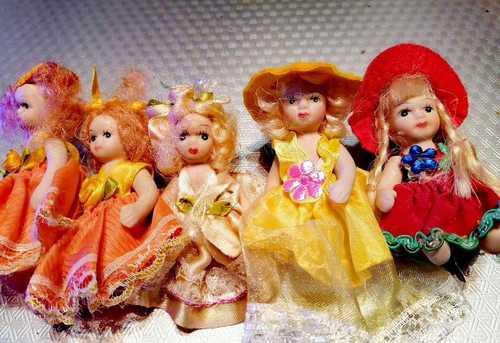 Фарфоровые коллекционные куклы в миниатюре