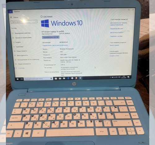 Ноутбук hp stream laptop 14 ax0XX