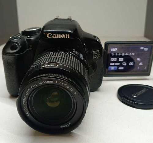 Фотоаппарат canon eos 600d kit 18 55 (5598ве)