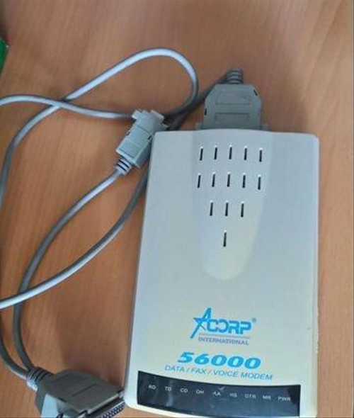Факс модем маршрутизатор Acorp 56000