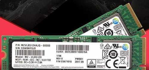 Samsung PM981a M.2 NVMe 512Gb MZ-VLB512B