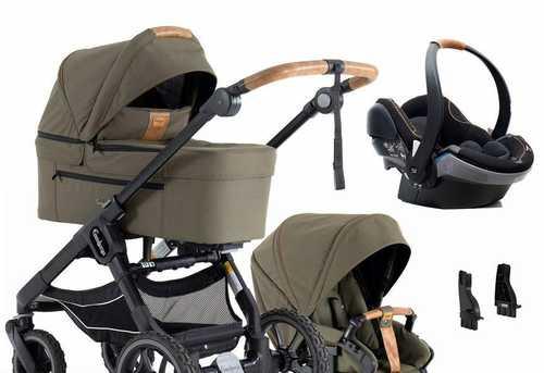 NXT90 flat - Carseat - Outdoor Olive incl. Carseat