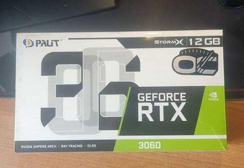 Видеокарта Palit GeForce RTX 3060 StormX OC 12гб