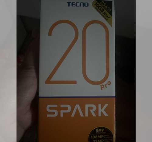 TECNO Spark 20 Pro, 8/256 ГБ