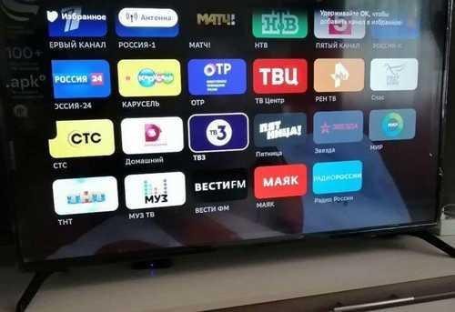 Телевизор smart tv Sber 43" новый