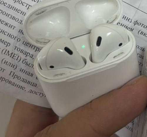 Наушники apple airpods 1 ориг 2018