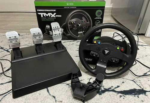 Игровой руль с педалями thrustmaster tmx pro