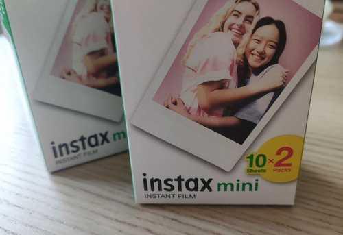 Катриджи для instax mini