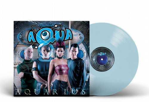 LP: Aqua — «Aquarius» Bottle Clear Vinyl