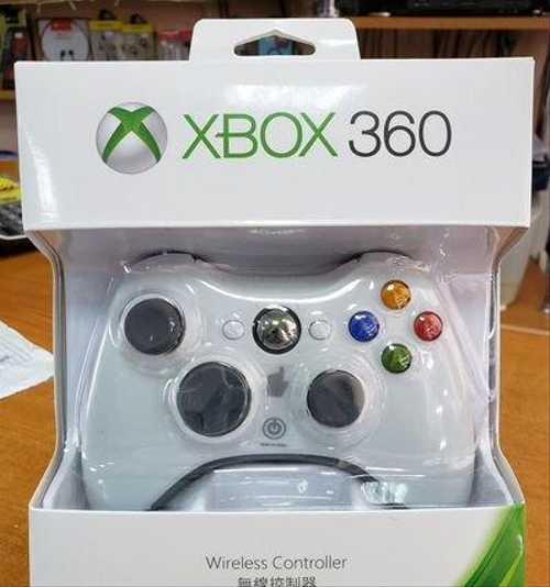 Геймпад Xbox360 Белый провод Оптом