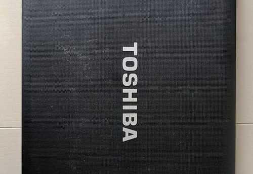 Старый ноутбук Toshiba Satellite C660-16D
