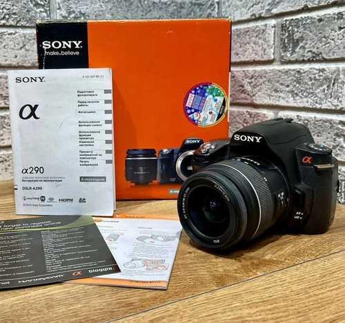 Зеркальный фотоаппарат Sony A290 kit 18-55mm