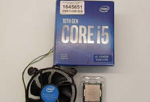 Intel core i5 10400f box