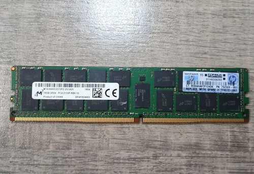 16Gb DDR4 2133 мгц ECC REG