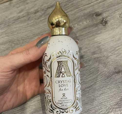 Духи attar crystal love