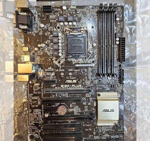 Материнская плата asus b150 plus lga1151